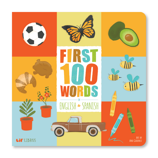 First 100 Words in English & Spanish – Los Amigos Books