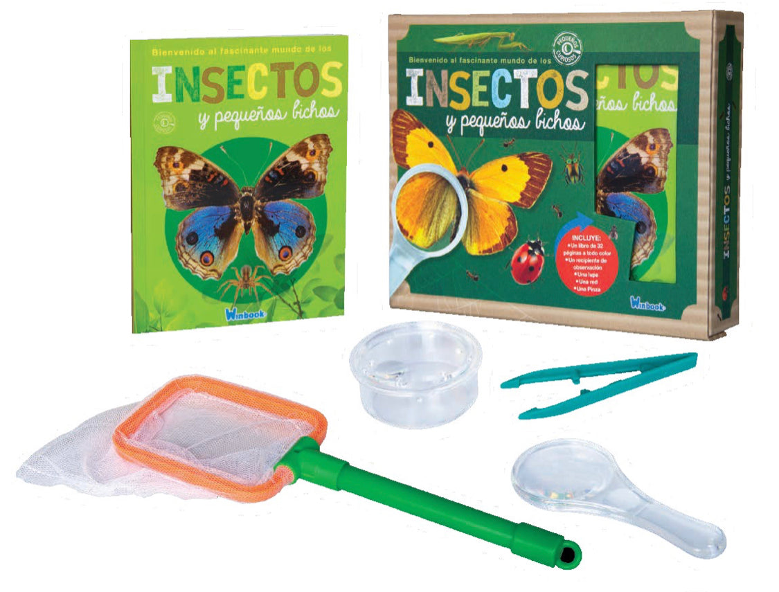 Kit de Exploración de Insectos y Pequeños Bichos – Los Amigos Books