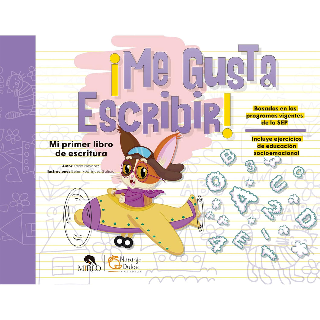 ¡Me gusta escribir!: Mi primer libro de escritura – Los Amigos Books
